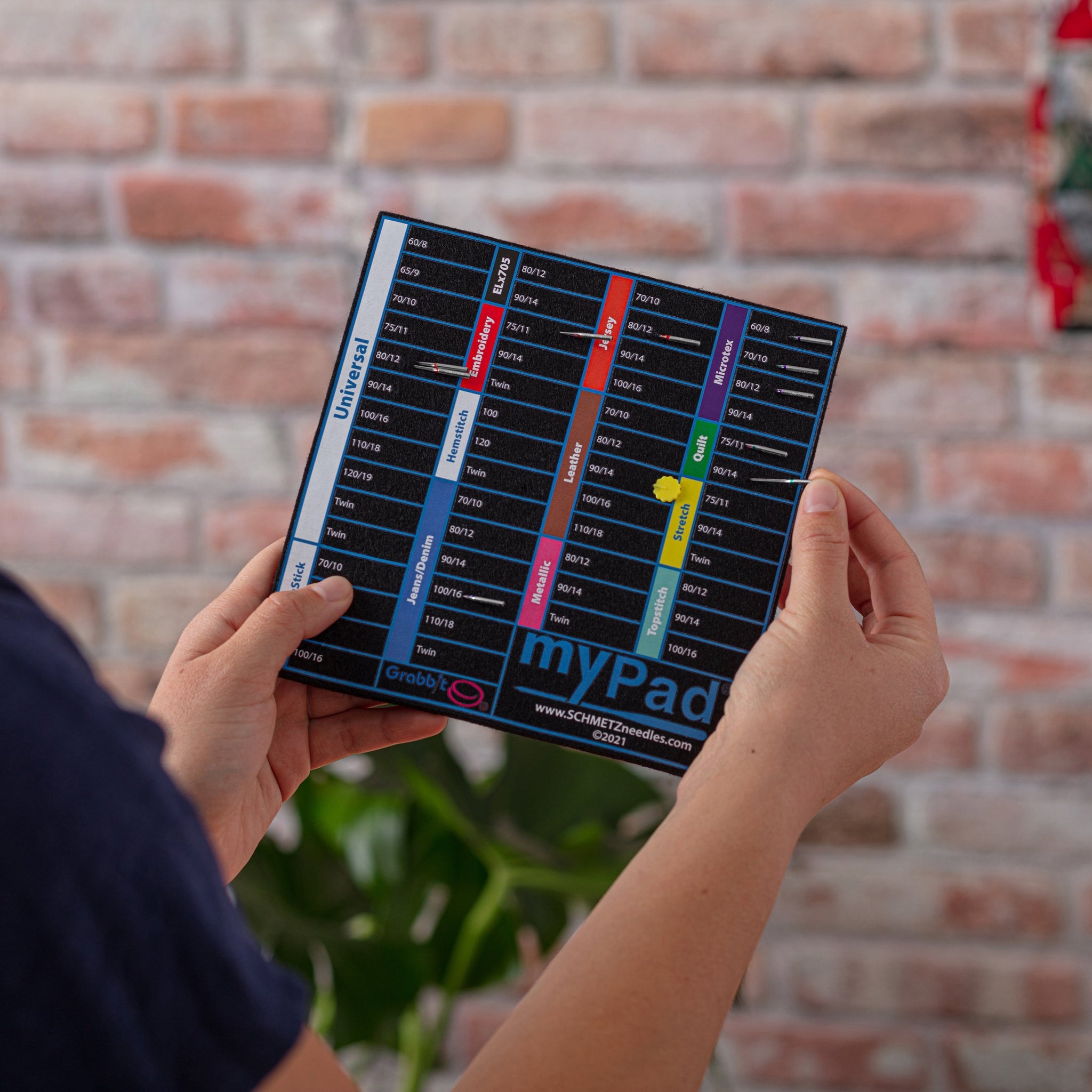 myPad™ - Sewing Machine Needle Organizer – SCHMETZneedles