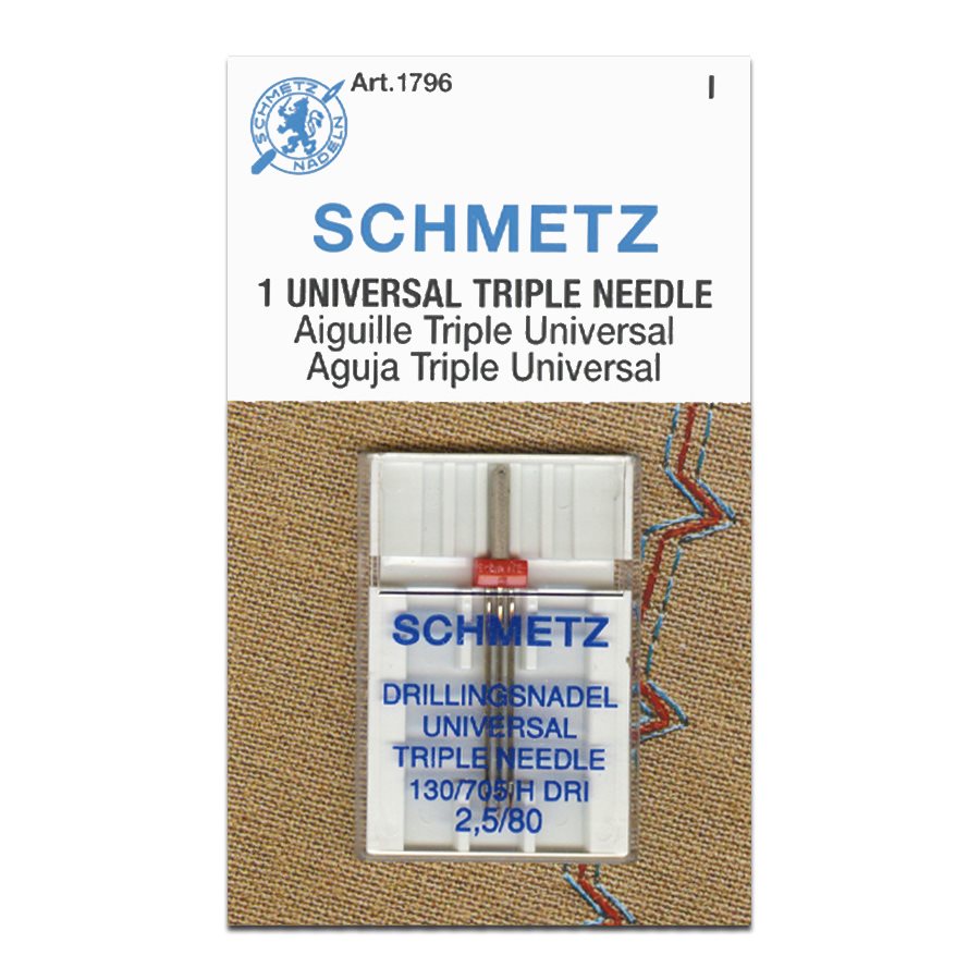 Triple Sewing Machine Needle – SCHMETZneedles